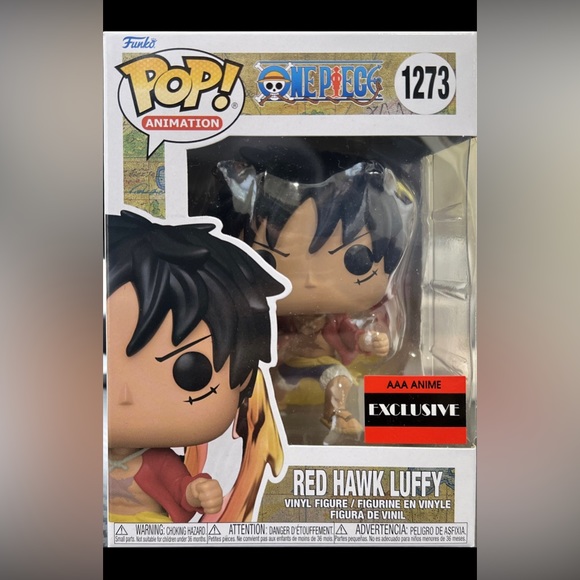 Funko | Toys | One Piece Luffy Red Hawk Funko Pop Aaa Anime Exclusive ...